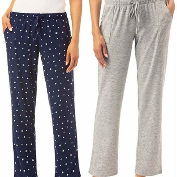 Lucky Brand | Pants & Jumpsuits | Lucky Brand Womens Gray Navy Pj Pants ...